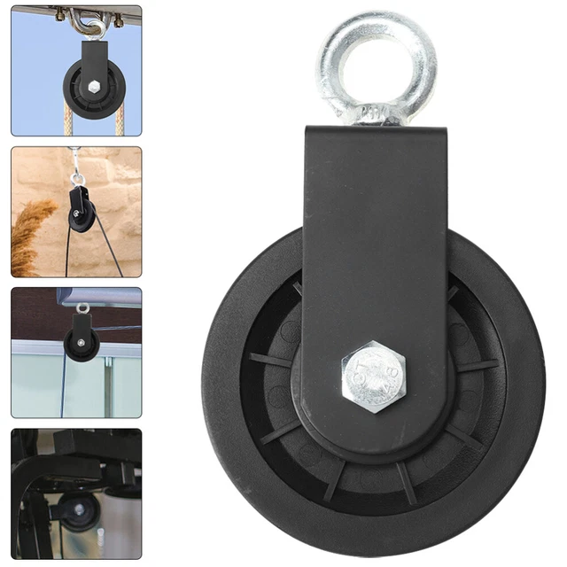 2 PCS GYM Cable Pulldown Attachment Mute Pulley Block Appendix £22.89 ...