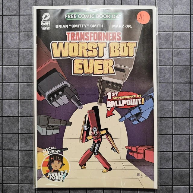 TRANSFORMERS: WORST BOT Ever - (FCBD 2025) KEY 1st Appearance - UNREAD ...