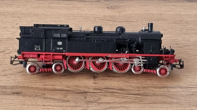 MÄRKLIN H0 DAMPFLOKOMOTIVE 3106 Lokomotive DB 78355 Dampflok ...