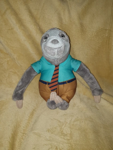 ZOOTROPOLIS FLASH THE Sloth Claw Machine Soft Plush Toy Rare £9.95 ...