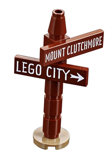 LEGO® MINIFIGURES ROAD Sign to LEGO City from Set 60202 £5.20 - PicClick UK