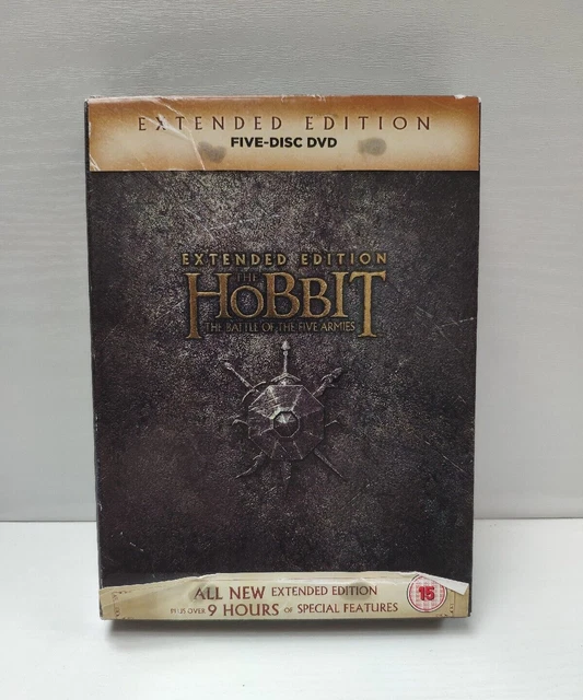 THE HOBBIT: THE Battle Of The Five Armies - Extended Edition - DVD ...
