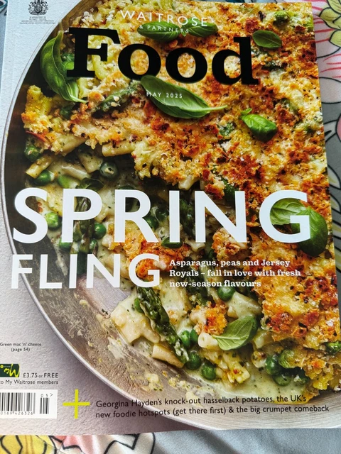 WAITROSE FOOD MAGAZINE - May 2025 £2.12 - PicClick UK