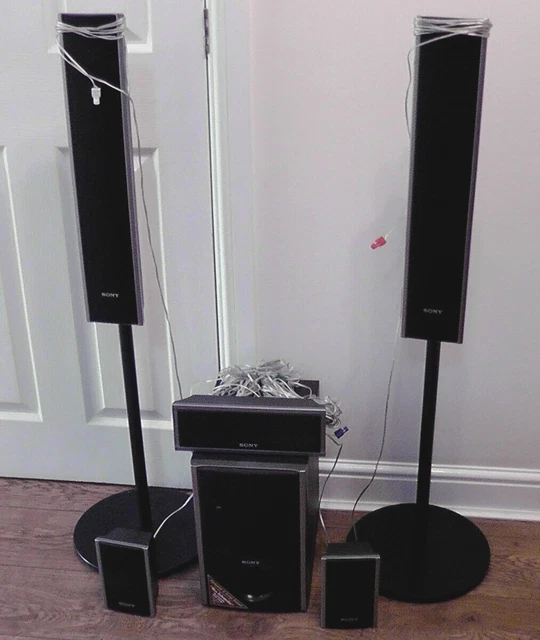SONY SS-TS80/82 SS-CT80 SS-WS80 Home Theatre Cinema Surround Sound ...