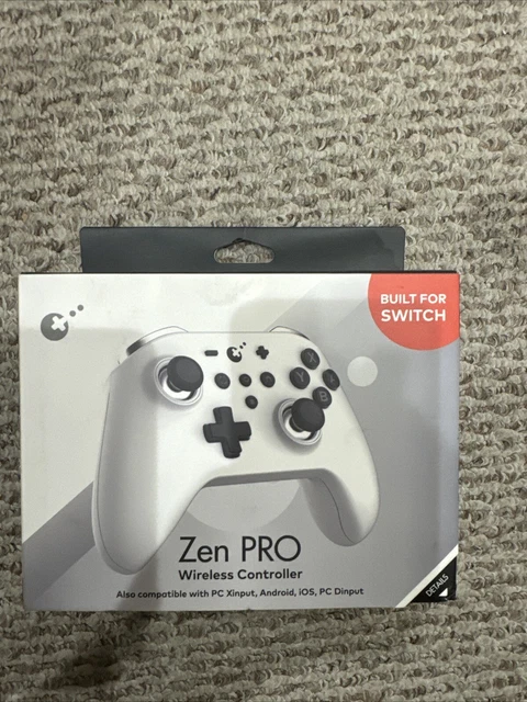 ZEN PRO WIRELESS Controller - White for Nintendo Switch [New ] White ...