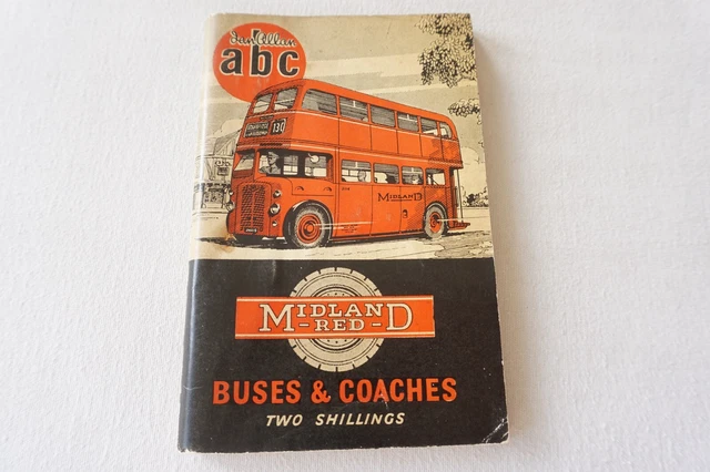 1955 MIDLAND RED abc Bus Fleets Spotters Book Ian Allan No Underlinings ...
