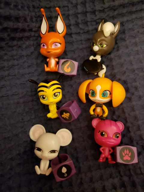 MIRACULOUS LADYBUG MIRACLE Box Kwami Surprise Set Of Six Monarch Ring ...