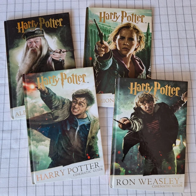 HARRY POTTER CINEMATIC Character Guides Set x 4 £2.79 - PicClick UK
