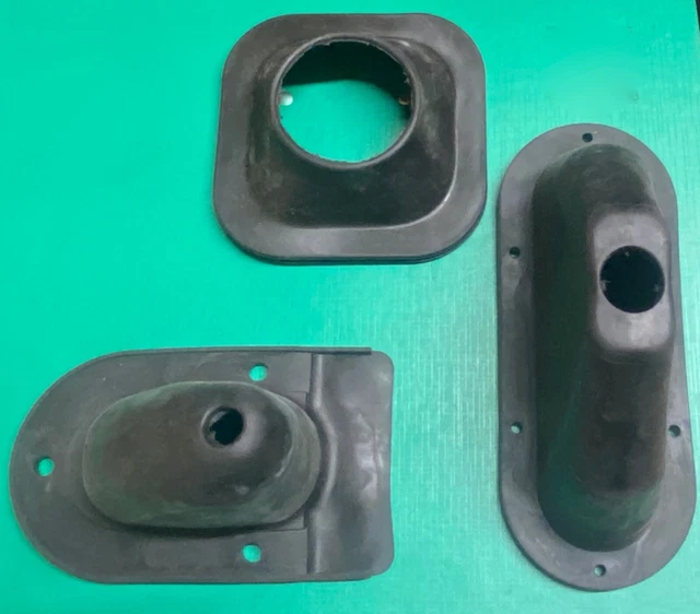 NEW LAND ROVER Series 1 Handbrake Gear Lever Rubber Gaiter Kit UK MADE ...