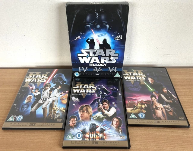STAR WARS TRILOGY Fantasy, Sci-Fi Fantasy DVD Region 2 20th Century Fox ...
