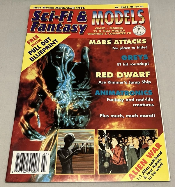 SCI-FI AND FANTASY Models Magazine - Issue 11, Mar/Apr 1996 - excellent ...