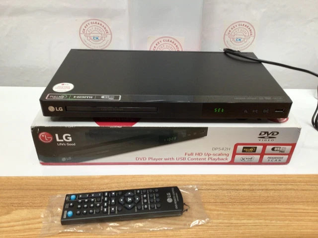 LG DP542H FULL HD 1080p DVD Player, Black £24.00 - PicClick UK