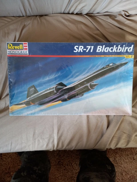 REVELL SR-71 BLACKBIRD Model Kit 1/72 Scale Kit #85-5810 Sealed Box 2001 £27.90 - PicClick UK