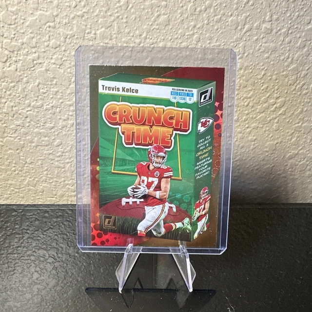 2023 DONRUSS FOOTBALL Travis Kelce Crunch Time ! SSP Case Hit Kansas ...