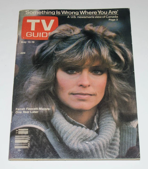 TV GUIDE MAY 1978 FARRAH FAWCETT CHARLIE'S ANGELS Canadian Ed RARE J2 £ ...