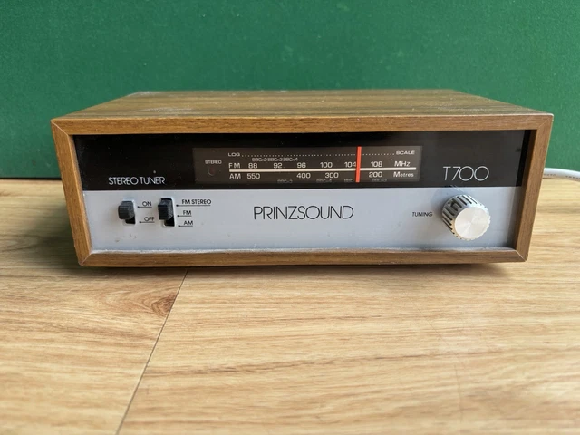 VINTAGE PRINZSOUND T700 Stereo Tuner £20.00 - PicClick UK