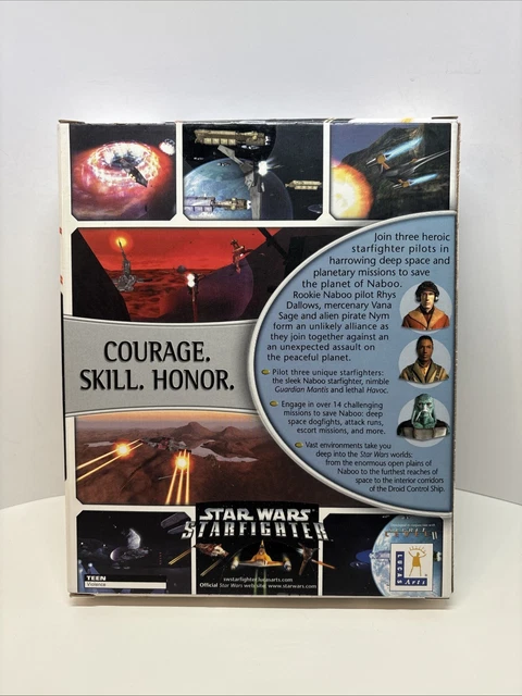 STAR WARS STARFIGHTER - Big Box (PC - 2002) $125.00 - PicClick CA