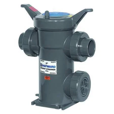 HAYWARD FLOW CONTROL SB1400T18 4", Threaded, PVC, Basket Strainer, 150 ...
