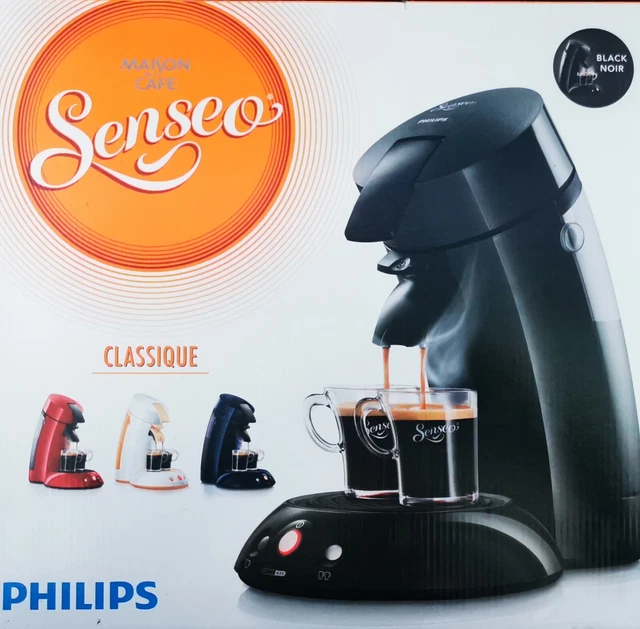 PHILIPS SENSEO ORIGINAL HD7810/60 1450W Black Black Coffee Pad Maker ...