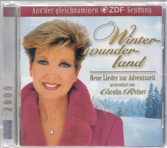 WINTERWUNDERLAND NEUE Lieder zur Adventszeit Carolin Reiber CD sehr gut ...