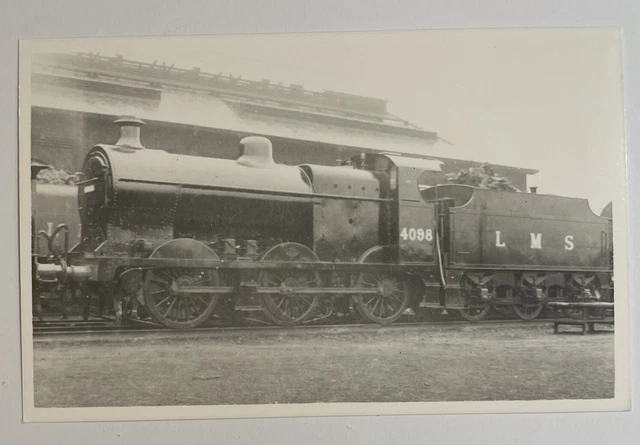 LMS RAILWAY LOCOMOTIVE Photograph - 4098 Derby Station - E156 £2.99 ...