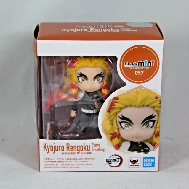BANDAI FIGUARTS MINI Kyojuro Rengoku Figure (Demon Slayer: Kimetsu no ...