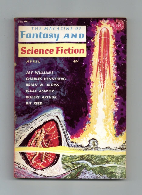MAGAZINE OF FANTASY and Science Fiction Vol. 22 #4 FN 1962 £2.86 ...