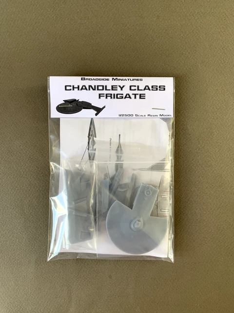STAR TREK 1/2500 Scale Chandley Class Starship (USS Chandley) - Resin ...