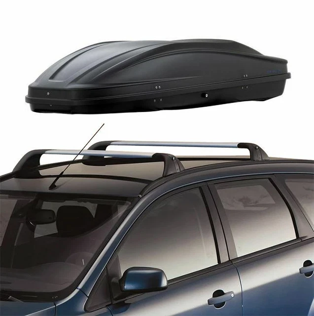 FOCUS ESTATE MK2 Roof Base Carrier & G3 Roof Box Elegance Europe 390 ...