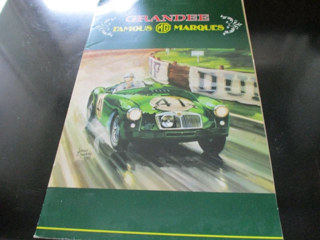 GRANDEE FAMOUS MARQUES Wall Chart & Cards Complete By John Player £2.99 ...