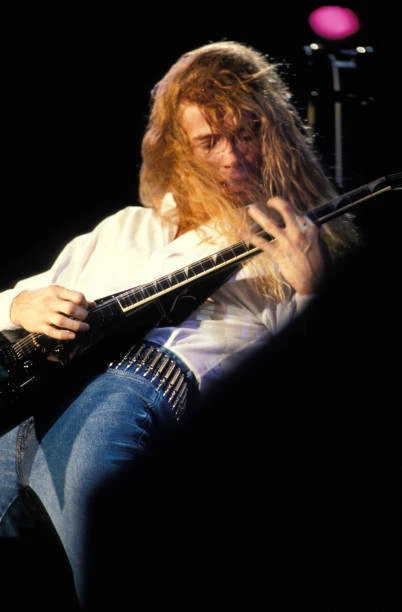DAVE MUSTAINE AND Megadeth Performing 1990s Old Music Photo 2 $9.00 ...