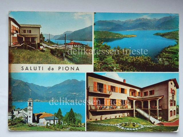 PIONA SALUTI ALBERGO CONCA AZZURRA Caldara Olgiasca Colico Lecco ...