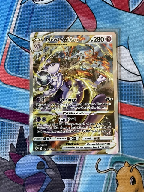 POKÉMON TCG MEWTWO VSTAR Crown Zenith: Galarian Gallery GG44/GG70 ...