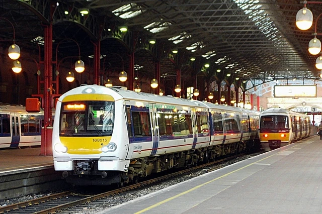 F36 6x4 Photo Chiltern Railways Class 168 168215 Marylebone £1 10 Picclick Uk
