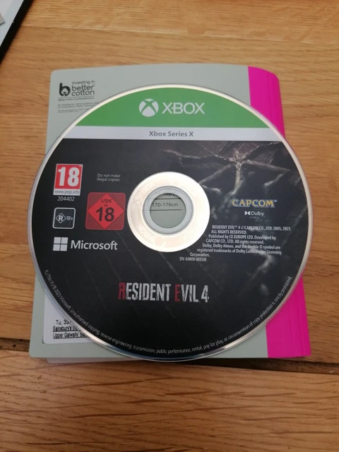 RESIDENT EVIL 4 (Microsoft Xbox Series X, 2023) Disc Only, Disc Only £ ...