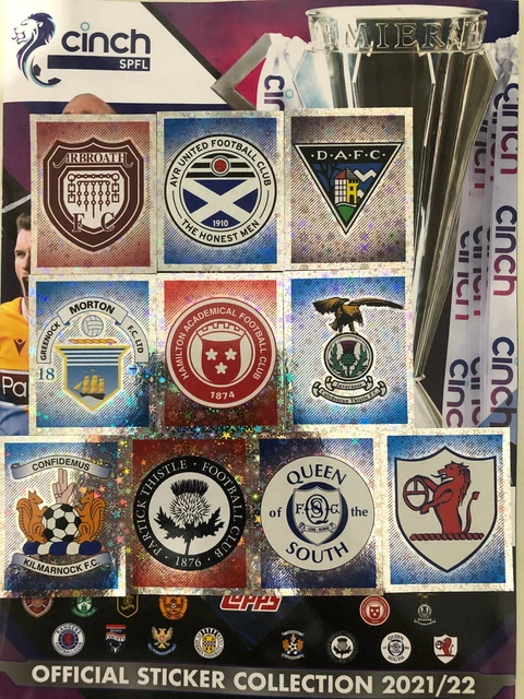 TOPPS SPFL 2021/22 sticker collection CHAMPIONSHIP LEGEND # 236 - 360 ...