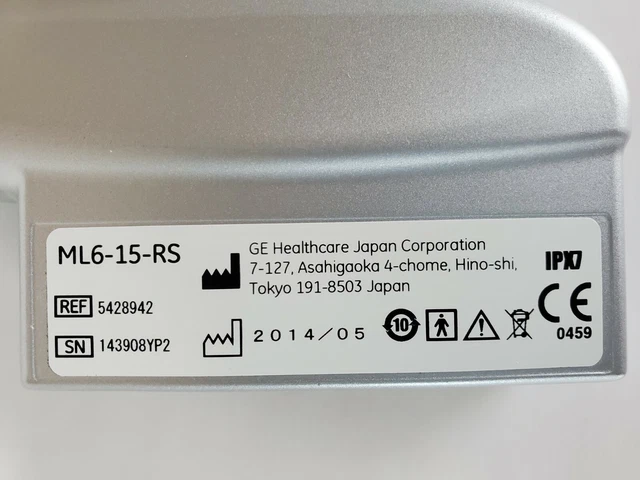 GE ML6-15-RS ULTRASOUND Probe / Transducer $5,272.75 - PicClick CA