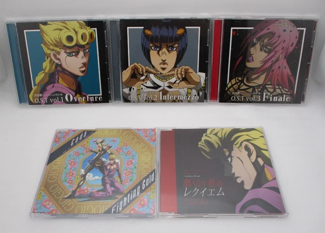 CD JOJO'S BIZARRE Aventure Golden Wind O.S.T Vol.1 - 3 Ouverture Intermezzo EUR 162,66 - PicClick FR