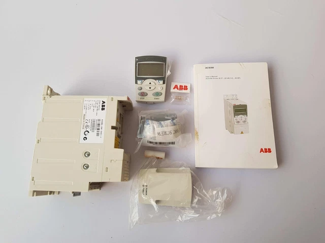 ABB ACS355-03E-04A1-4 FRECUENCIA Convertidor Conducir Con Control Panel Acs-Cp-D EUR 700,56 ...