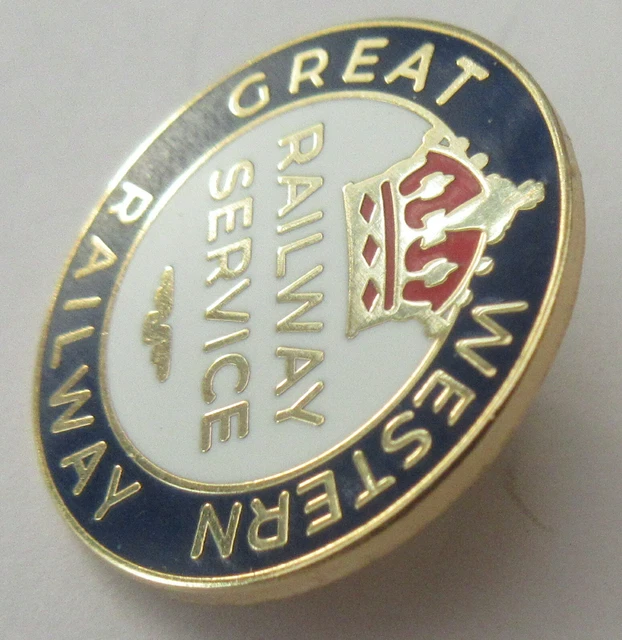 GREAT WESTERN RAILWAY (GWR) WW1 railway service badge £6.99 - PicClick UK