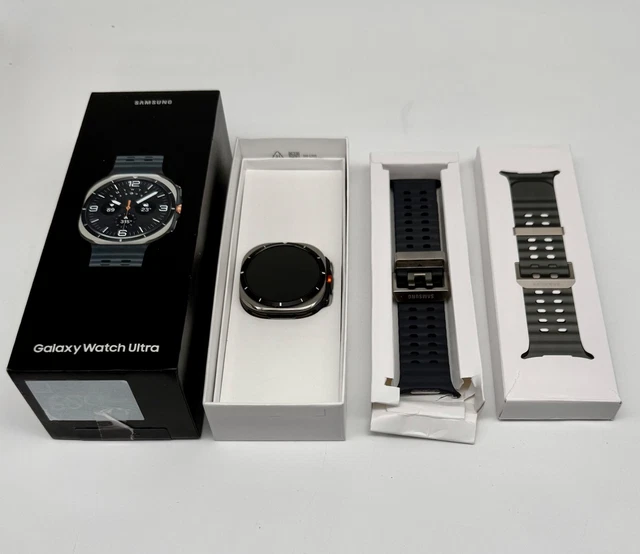 SAMSUNG GALAXY WATCH Ultra 47mm LTE Bluetooth 32GB Saphirglas Titanium ...
