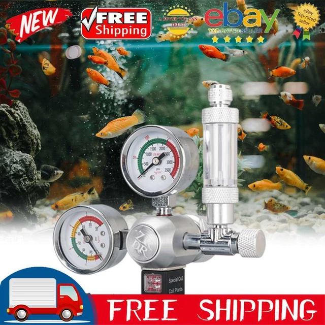 DIY CO2 REGULATOR Double Gauge Check Valve CO2 Control System Kits for ...