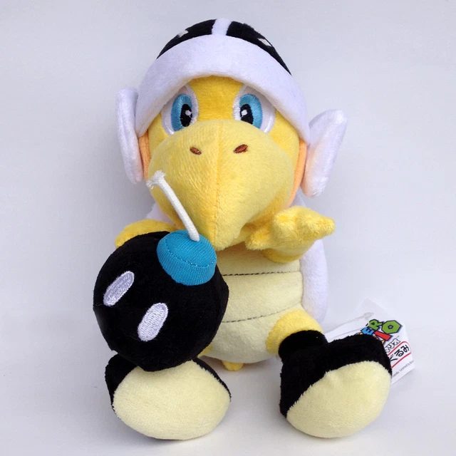 SUPER MARIO BROS Bomb Bro. Peluche douce tortue Koopa jouet animal en ...