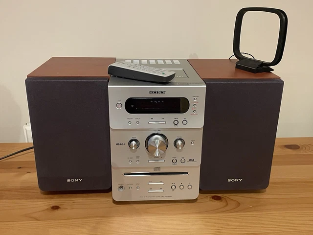 SONY MICRO HIFI System CMT-GPX9DAB FM/DAB /Tape/CD/AUX + Remote ...