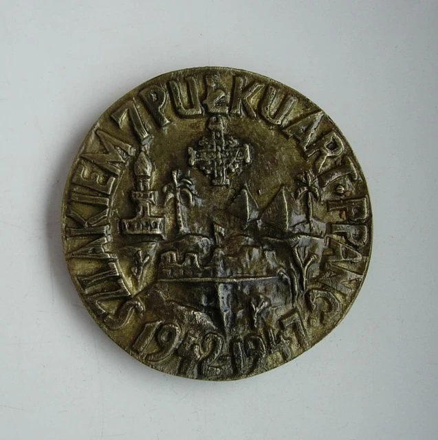 POLISH POLAND WWII Monte Cassino Medal, 7Th Anti-Armor Artillery ...