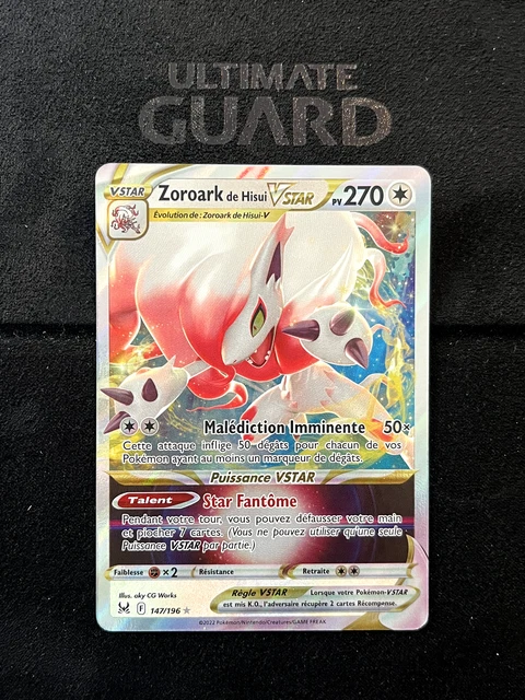 CARTE POKÉMON ZOROARK de Hisui Vstar 147/196 - Origine Perdue EB11 FR Neuf EUR 1,00 - PicClick FR