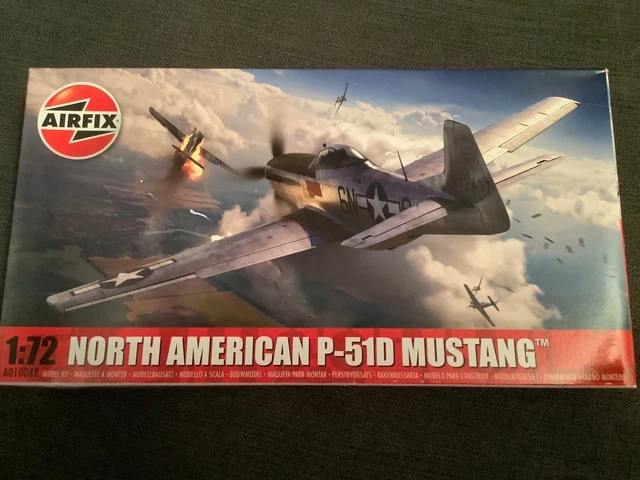 A01004B AIRFIX 1:72 Scale North American P-51D Mustang £9.88 - PicClick UK