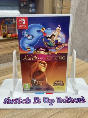 DISNEY CLASSIC GAMES Aladdin and The Lion King~ Nintendo Switch Game ...