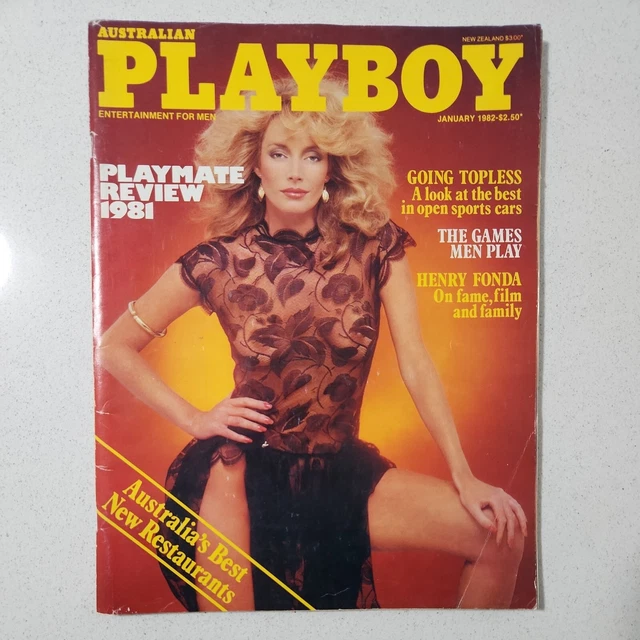 AUSTRALIAN PLAYBOY - Vintage Entertainment For Men Magazine January 1982 £8.78 - PicClick UK