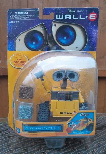 ACTION FIGURE DISNEY Pixar Cube 'N Stack Wall-E Nuovissima Su Scheda ...